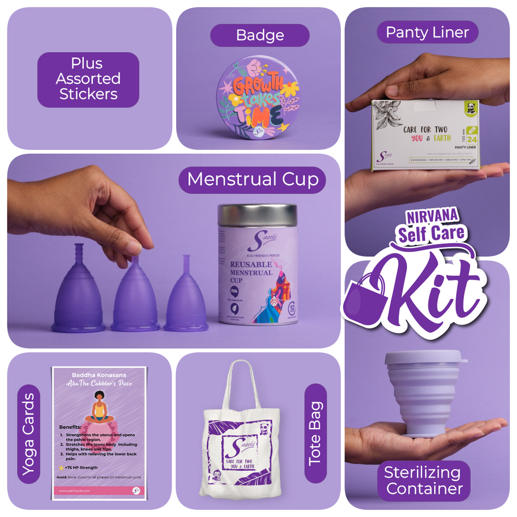 Nirvana Self-Care Kit – Saathi: Eco-friendly, period